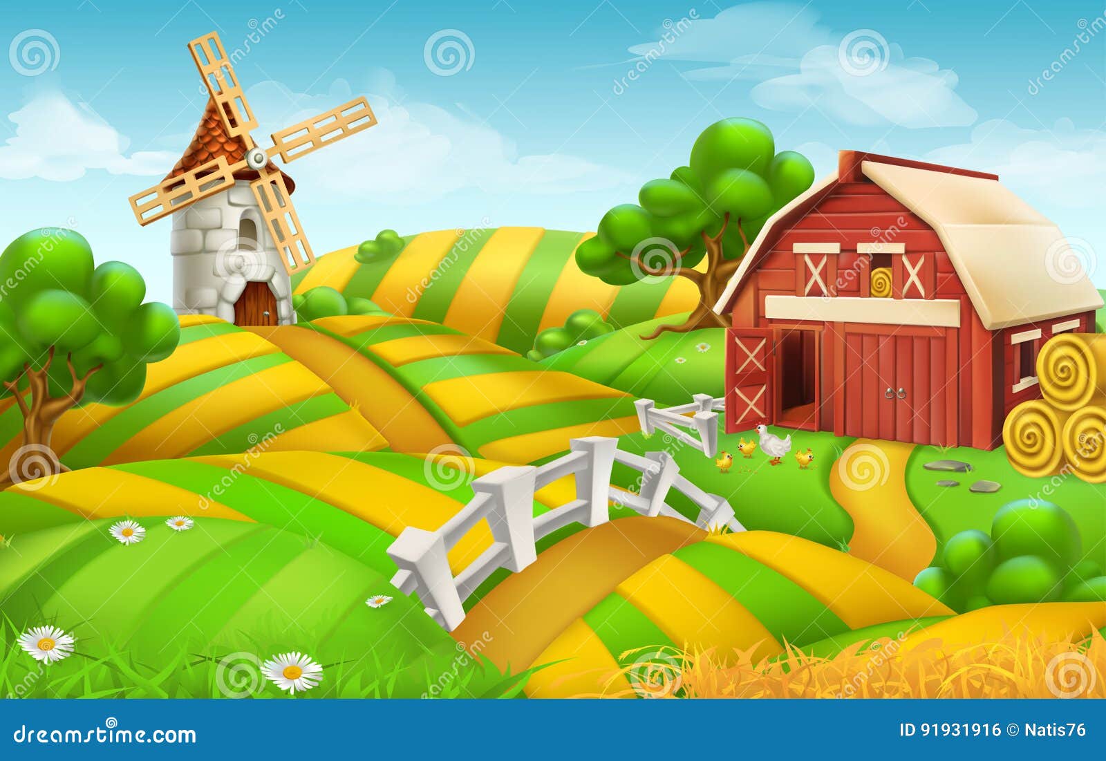 Agriculture Field Clipart