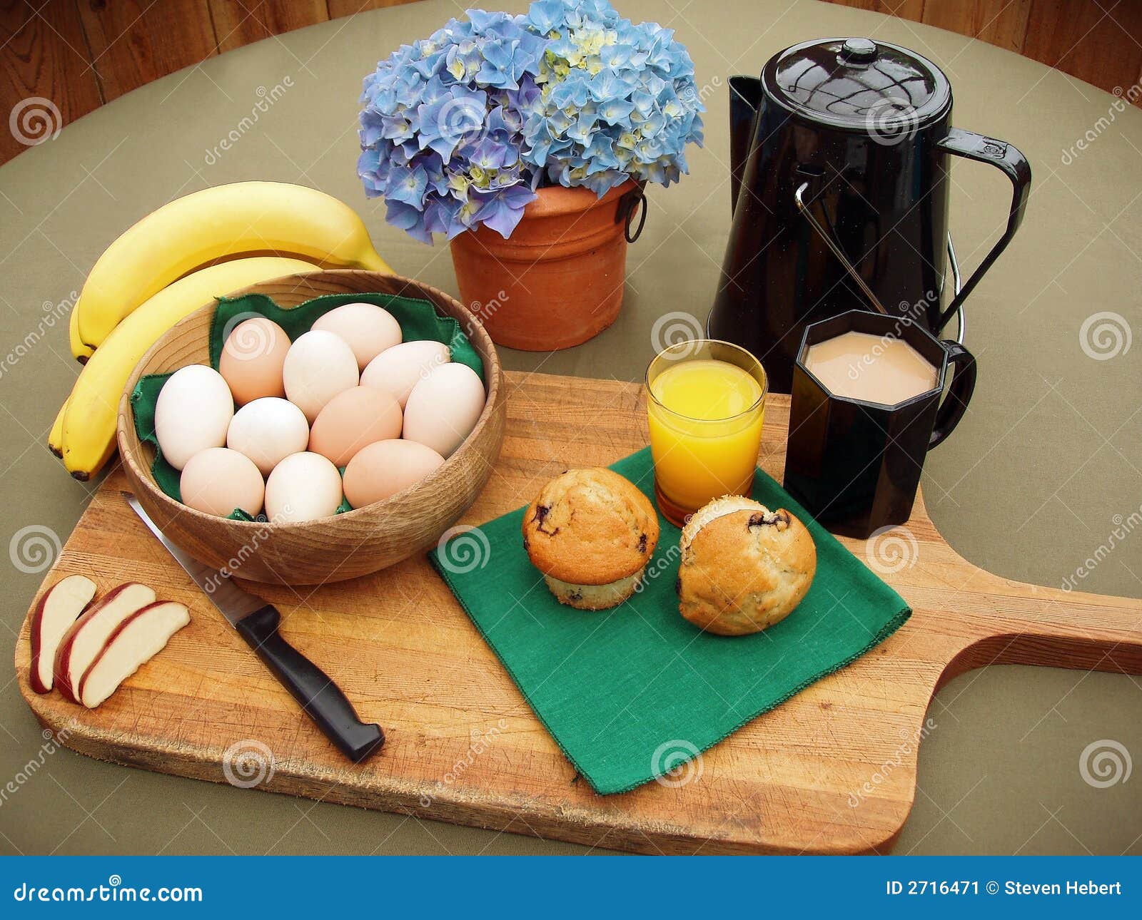 Farm Fresh Breakfast stock image. Image of table, slices - 2716471