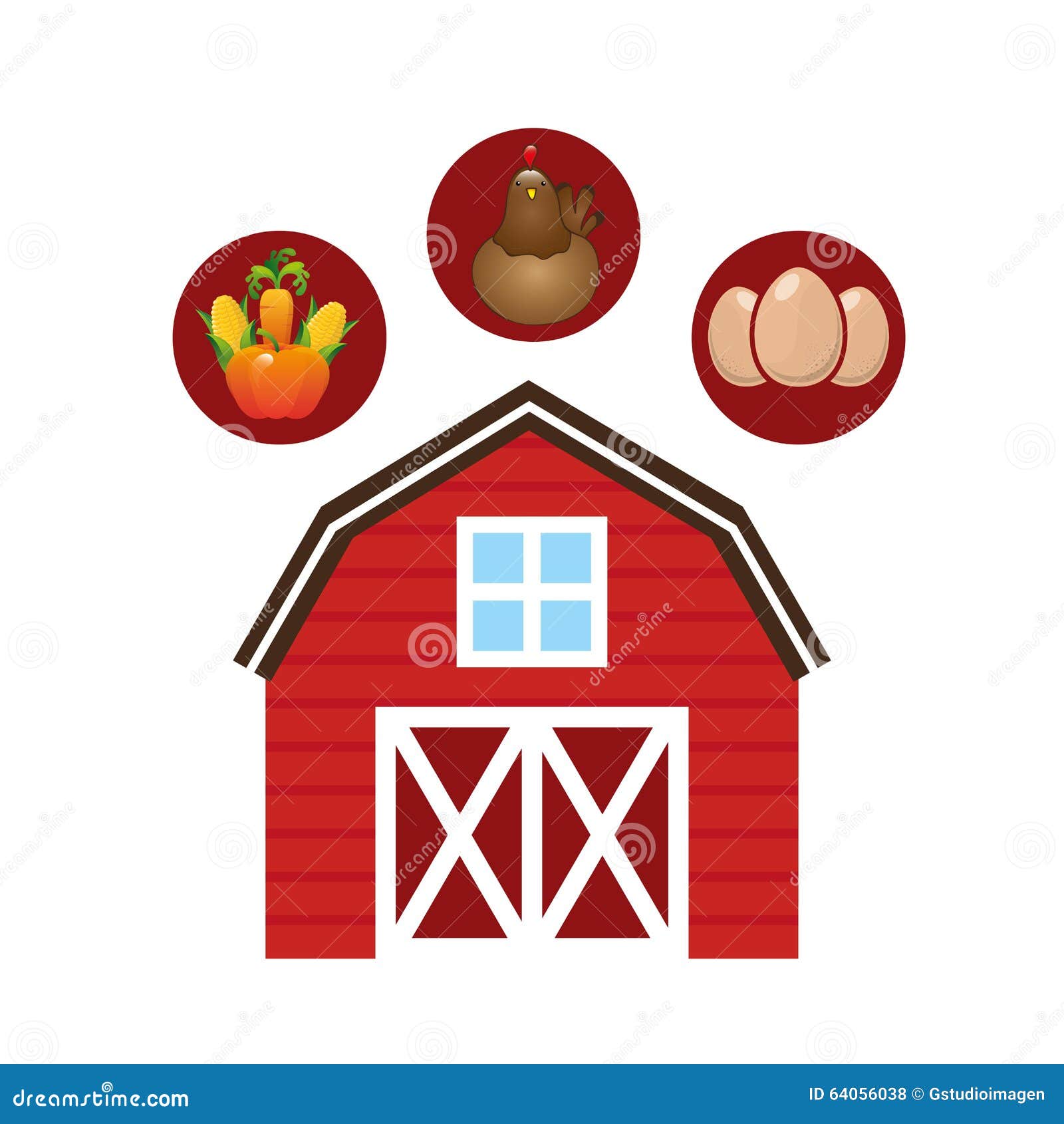Farm fresh design stock vector. Illustration of label - 64056038