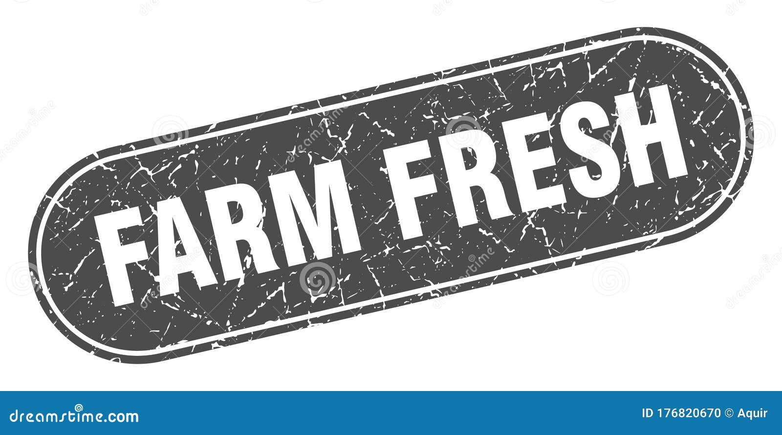Farm Fresh Sign. Farm Fresh Grunge Stamp Stock Vector - Illustration of ...