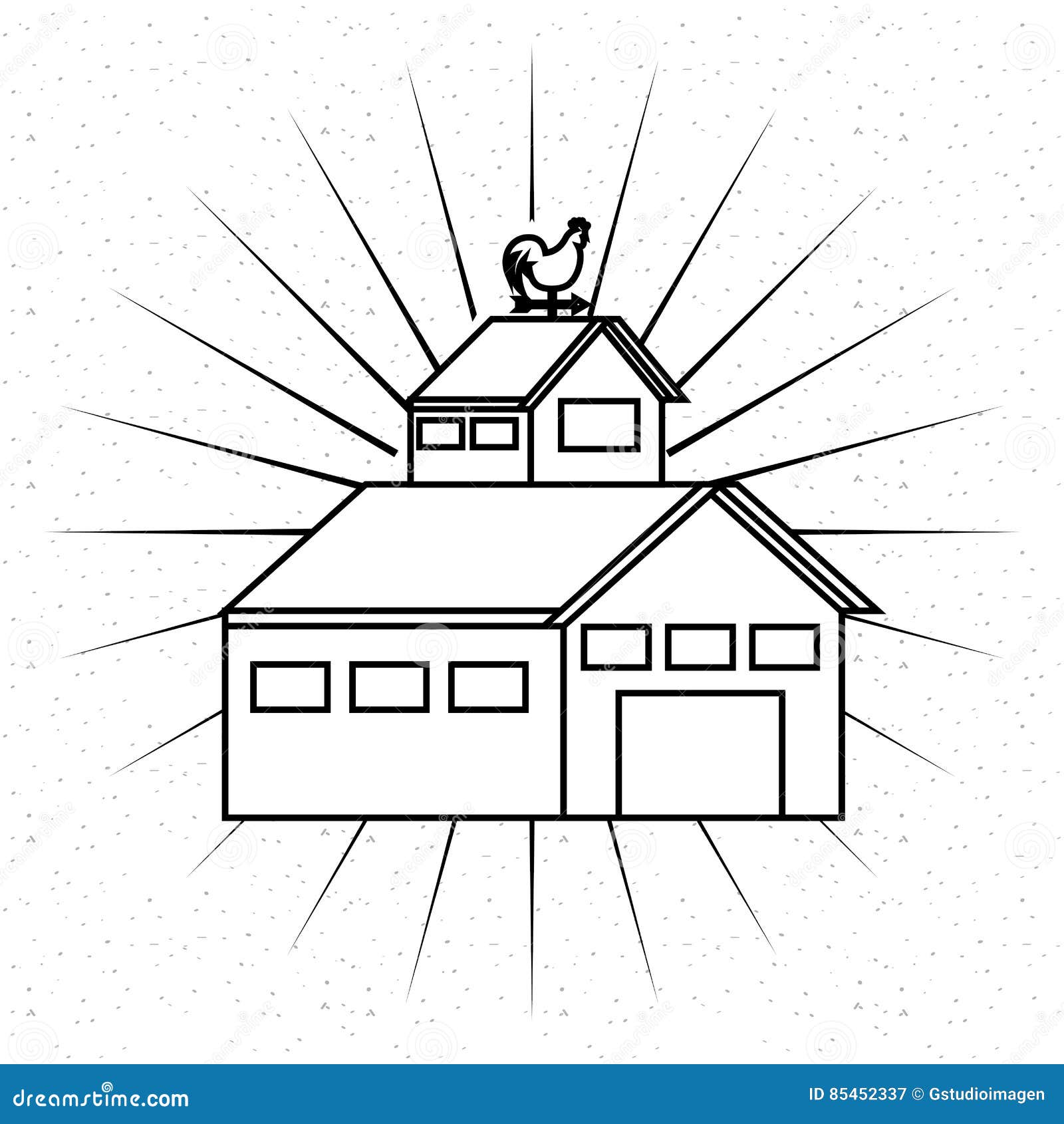 Stable Icon Clipart Logtotype Isolated Vector Illustration ...