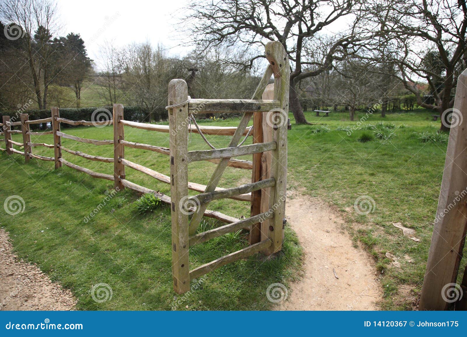 Farm Gate stock image. Image of scenic, scenery, tradition - 14120367