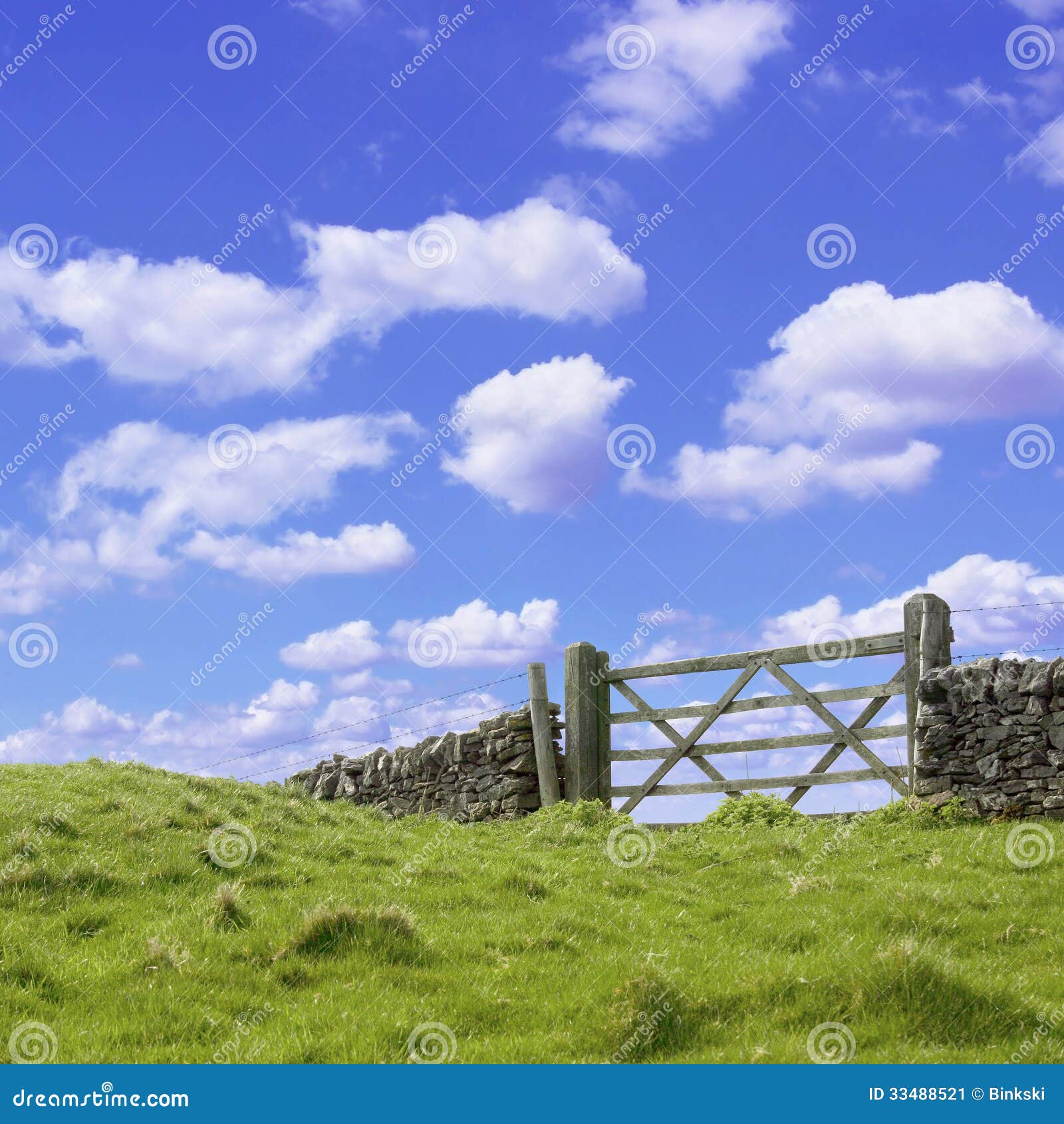 Farm Gate stock image. Image of farm, rural, country - 33488521
