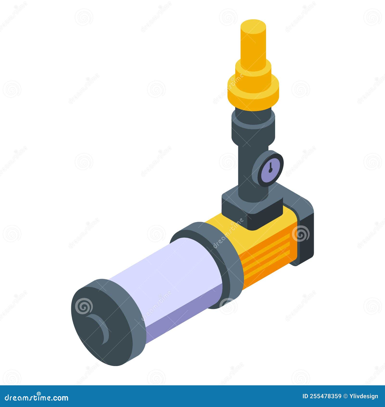 Farm Hose Icon Isometric Vector. Water System Stock Illustration ...
