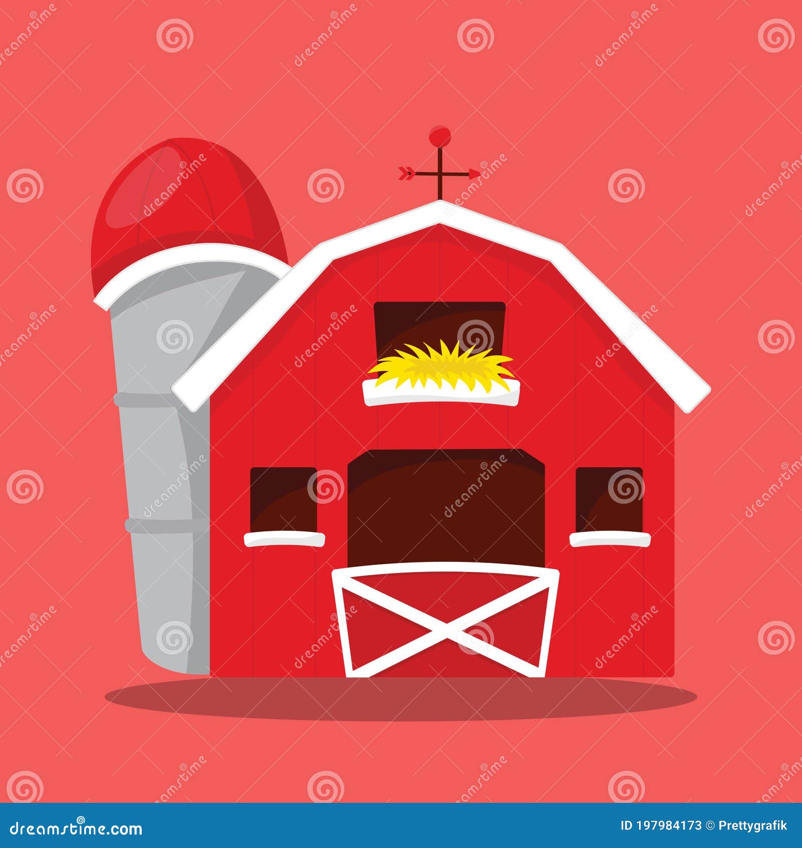 FARM HOUSE EMPTY 01 stock vector. Illustration of vector - 197984173