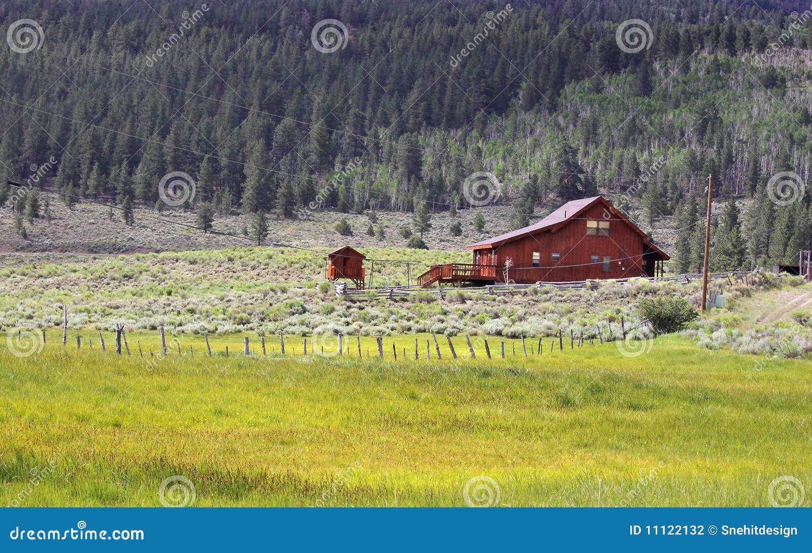 Farm landscape stock photo. Image of nature, fertile - 11122132