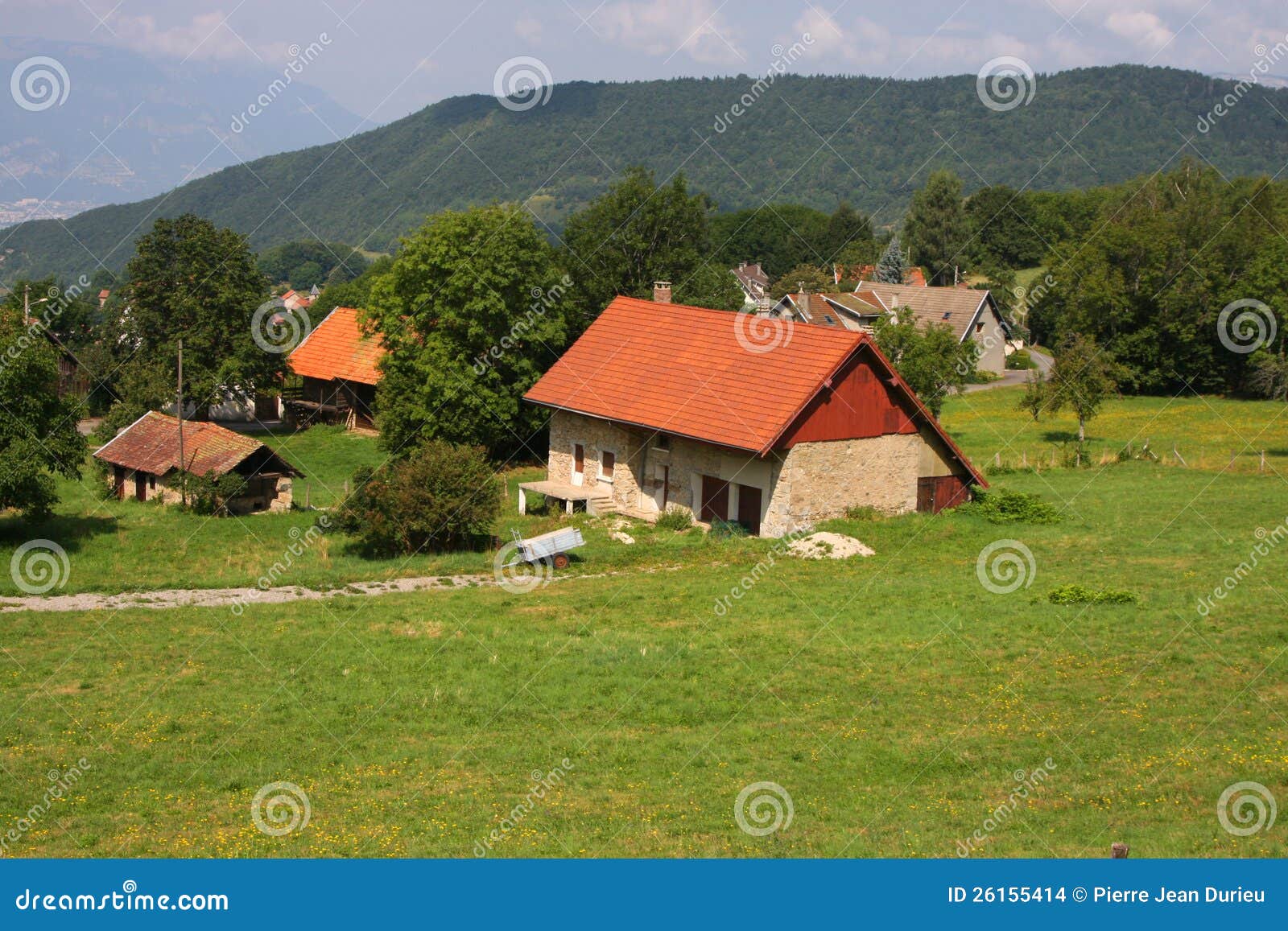 Farm landscape stock photo. Image of countryside, grass - 26155414