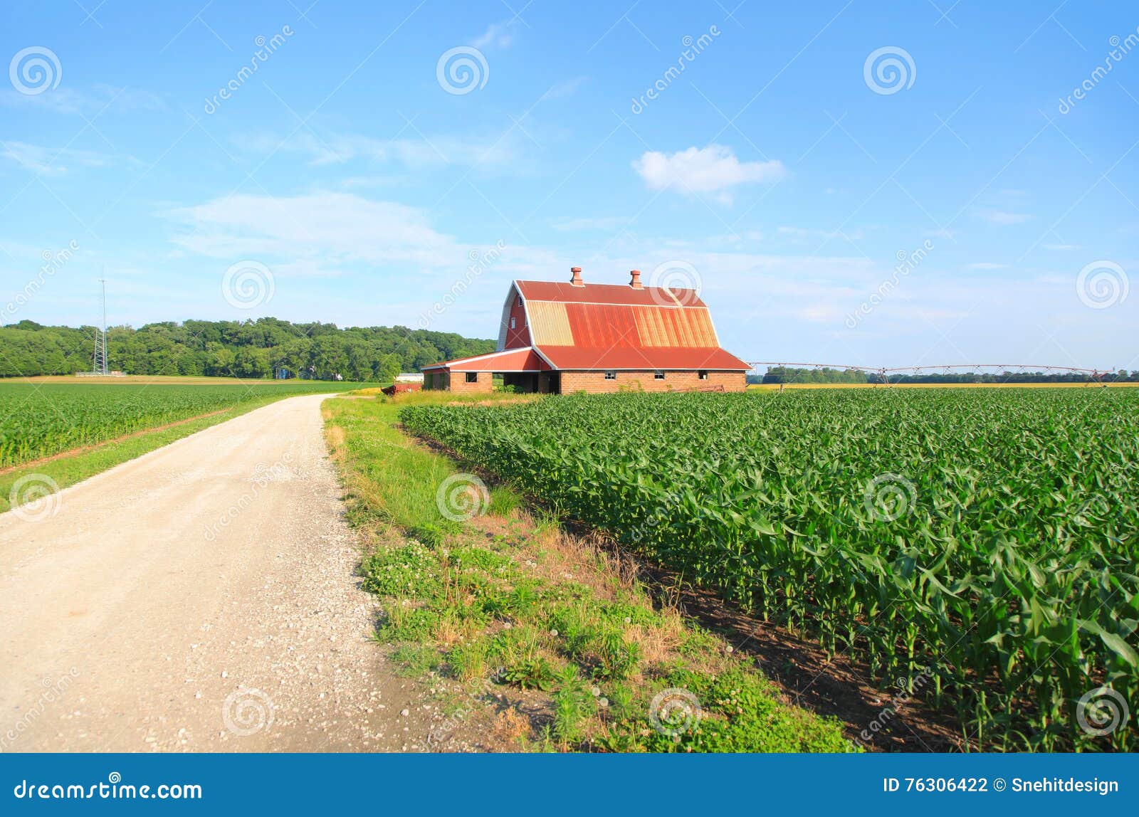 Farm landscape stock photo. Image of environment, outdoor - 76306422