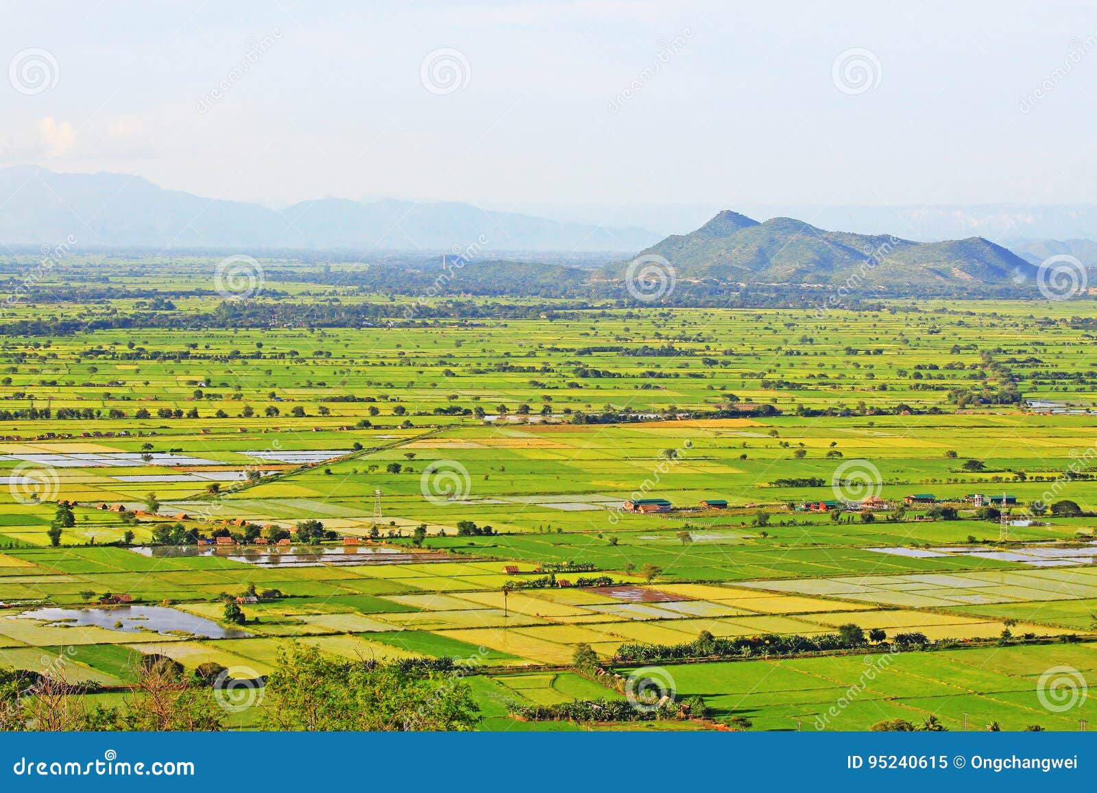 Farm Landscape, Mandalay, Myanmar Stock Image - Image of myanmar ...