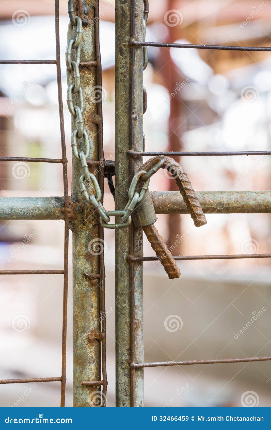 Farm locking stock image. Image of rusty, immure, mesh - 32466459