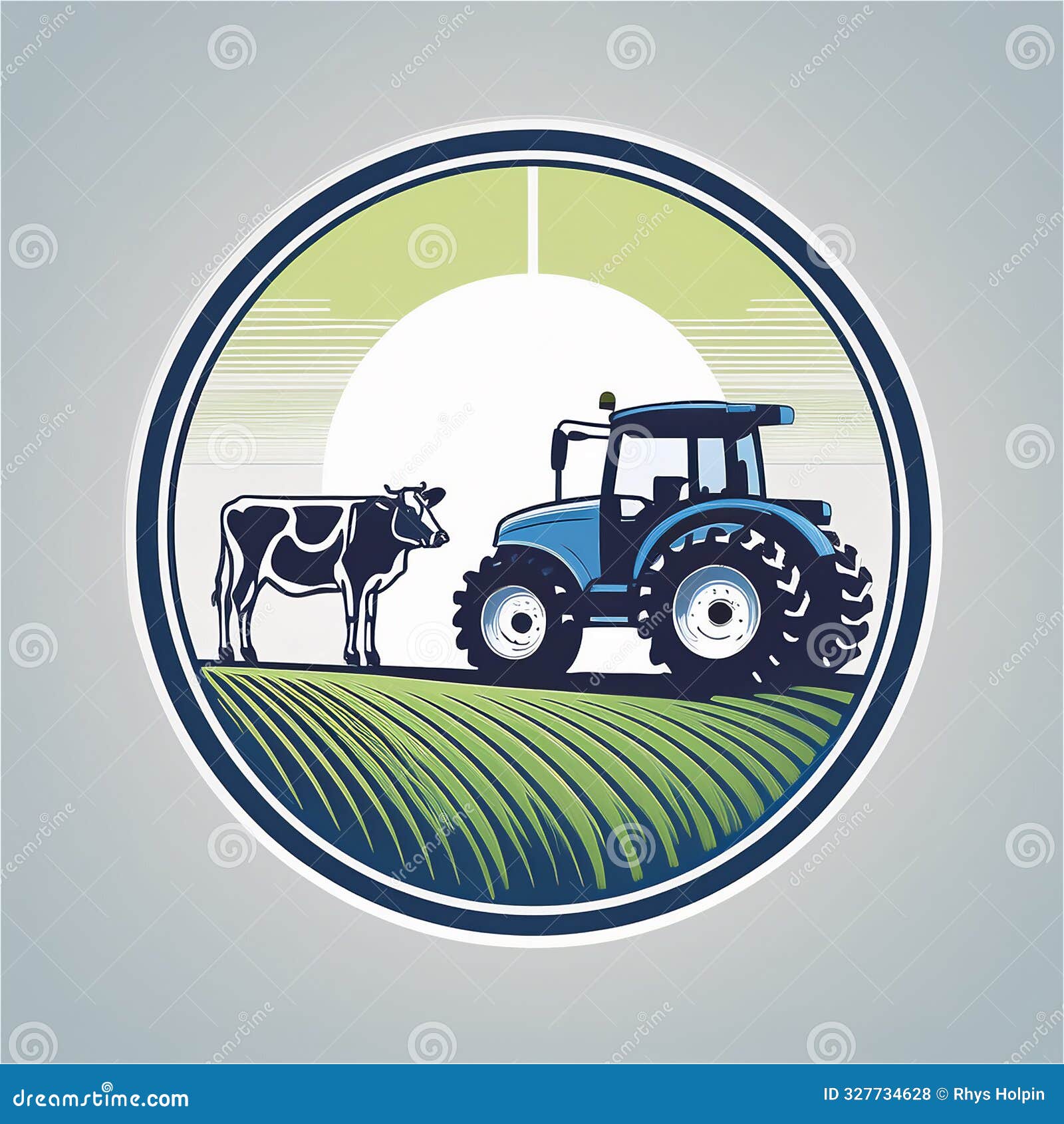 A Farm logo concept stock illustration. Illustration of brand - 327734628