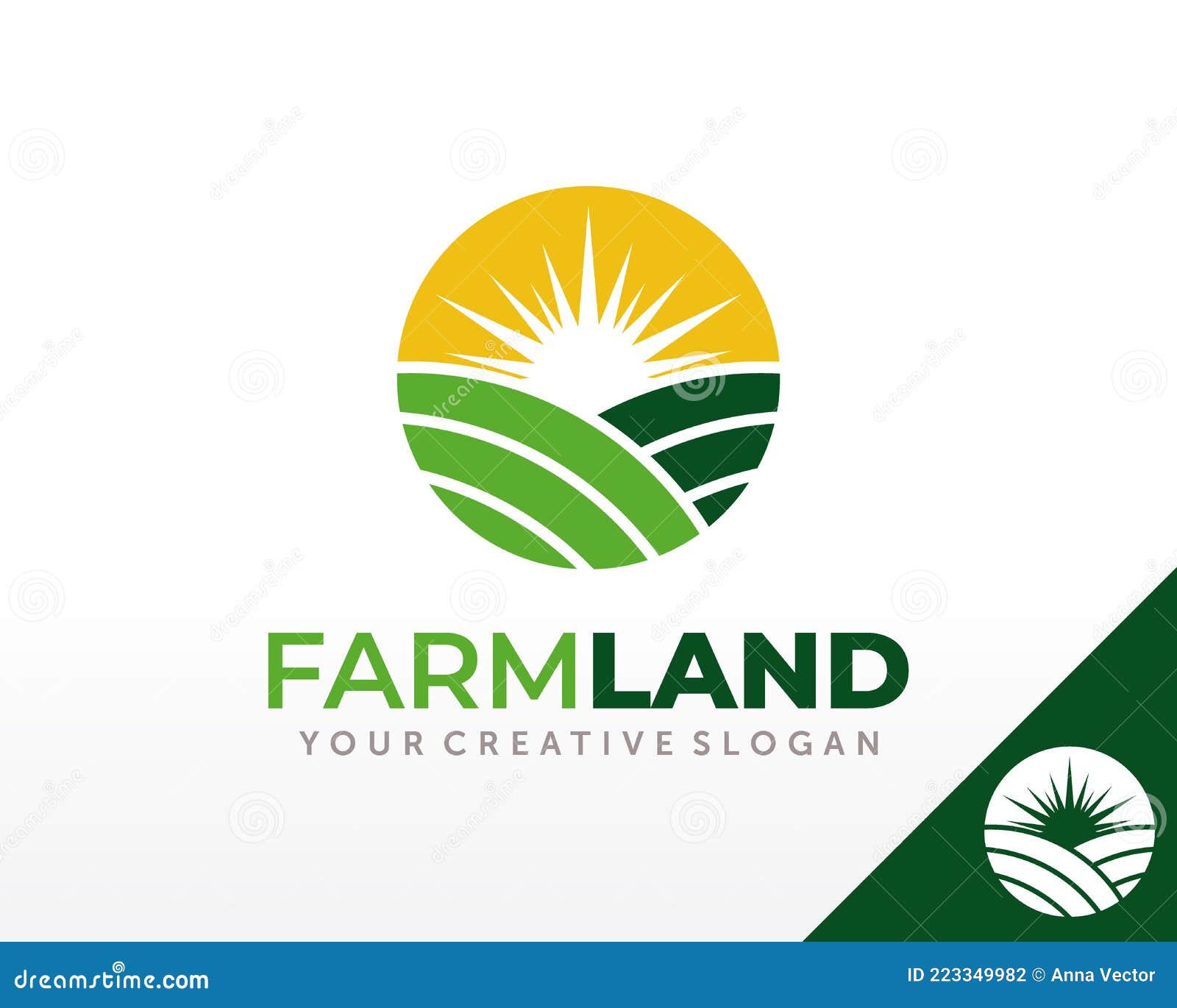 Farm Logo Design. Agriculture Logo Design Vector Stock Vector ...