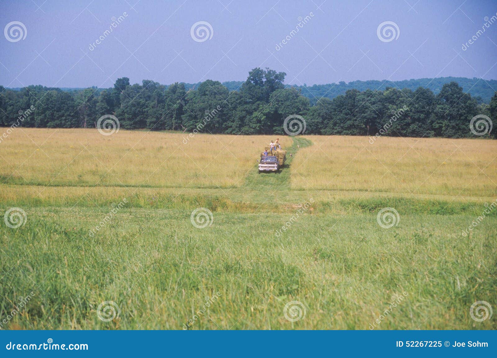 Farm Machinery Mowing in Field Editorial Image - Image of green, states ...