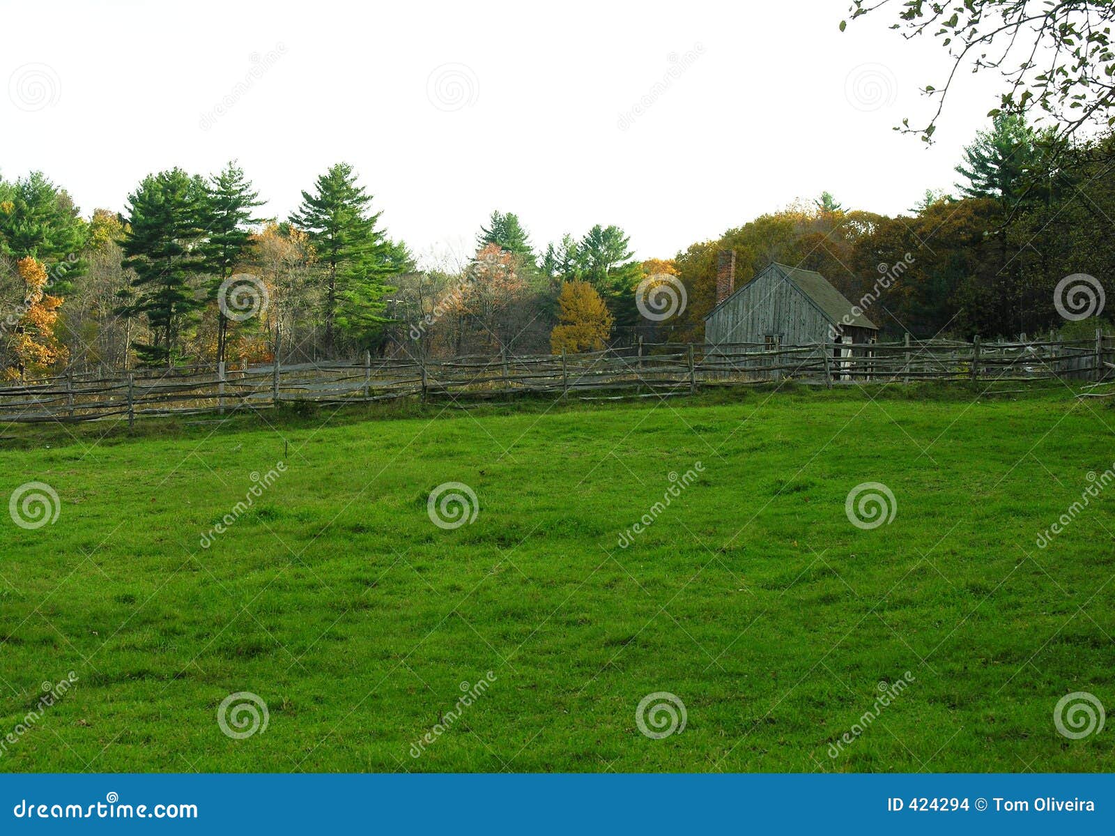 Farm in Northern New England Stock Photo - Image of field, grass: 424294