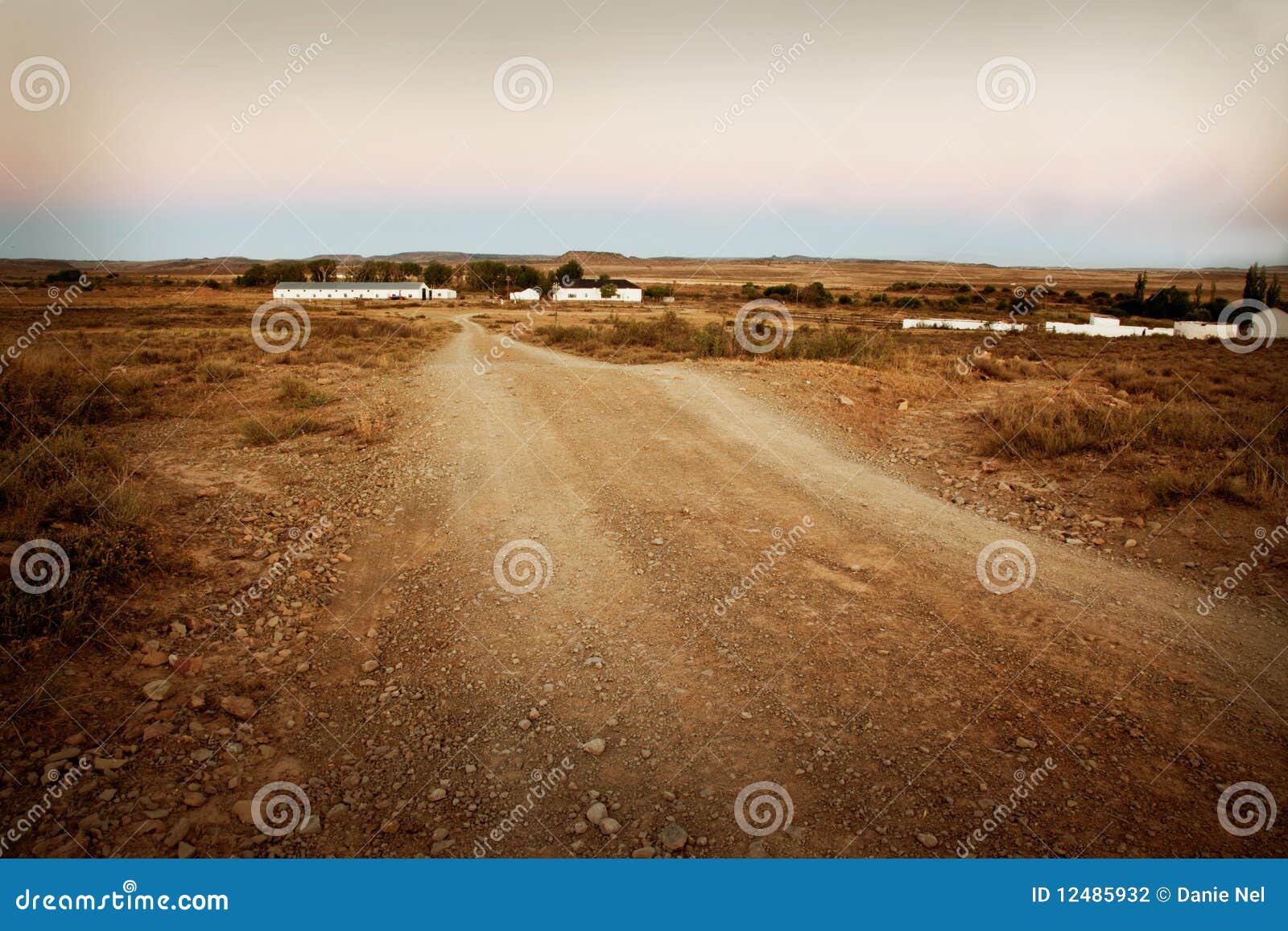 Farm road stock photo. Image of calm, cape, eastern, south - 12485932