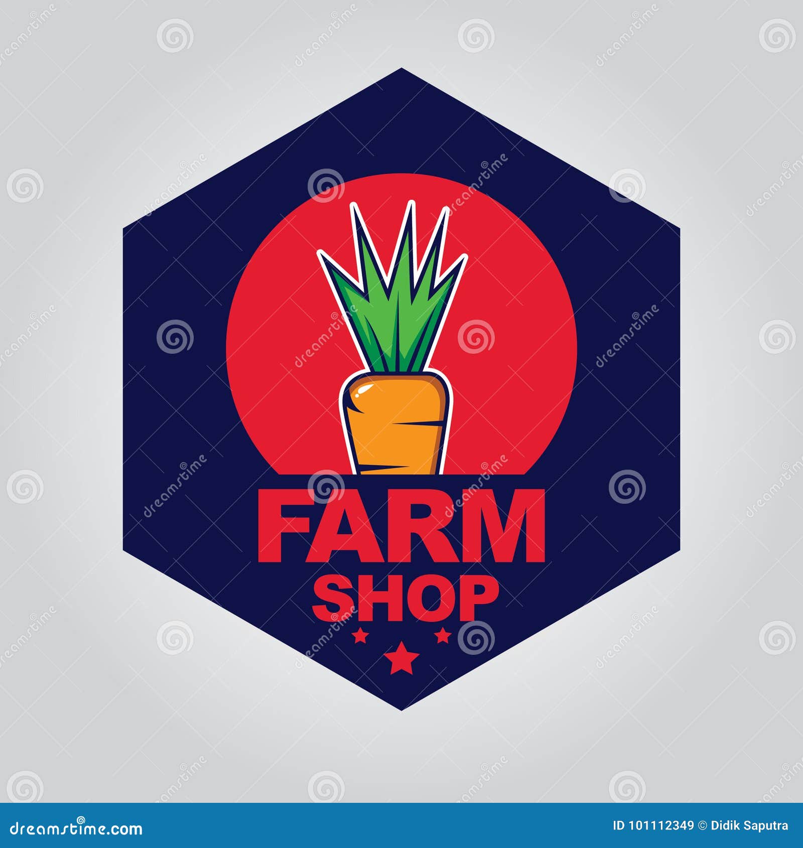 Farm shop logo stock vector. Illustration of graphic - 101112349