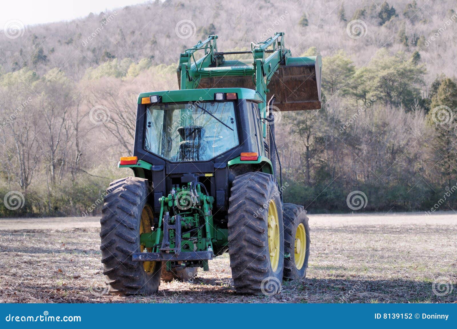 Farm tractor editorial photography. Image of outside, agriculture - 8139152