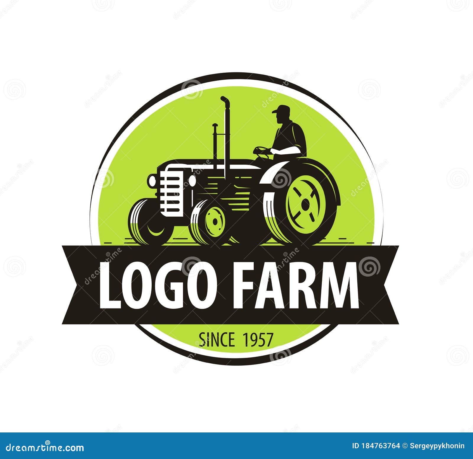 Farm Tractor Logo. Agriculture, Farming Vector Illustration Stock ... Farm Tractor Logo. Agriculture, Farming Vector Illustration Stock ...