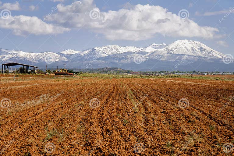 Farm in Utah stock image. Image of cloud, land, sunlight - 17996913
