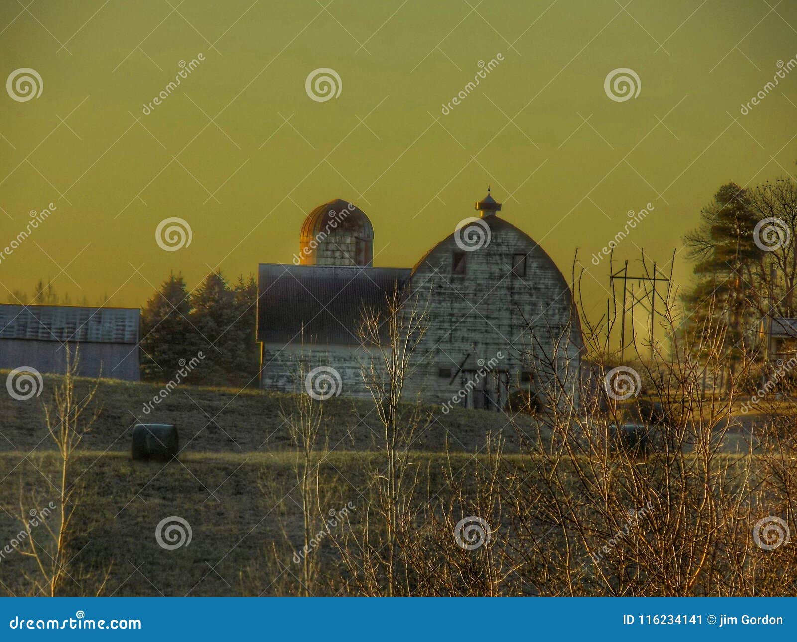 Farm views stock image. Image of views, country, barn - 116234141