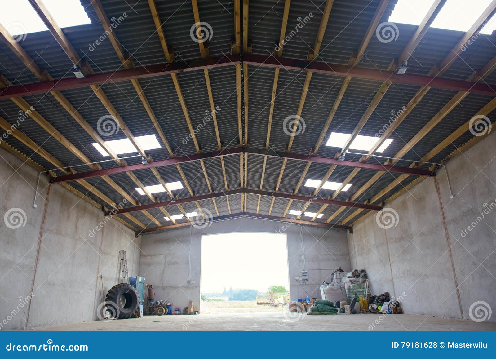 Farm warehouse stock photo. Image of animal, design, industrial - 79181628