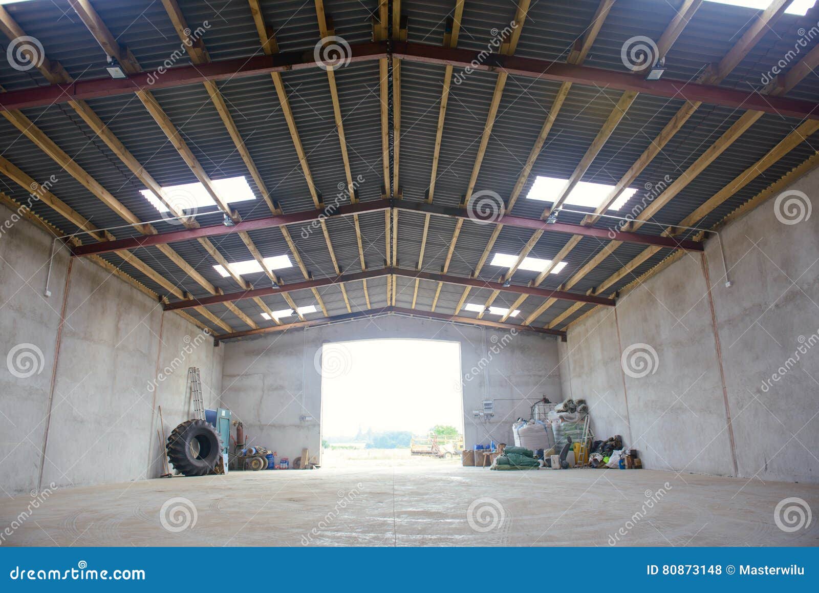 Farm warehouse stock photo. Image of house, background - 80873148