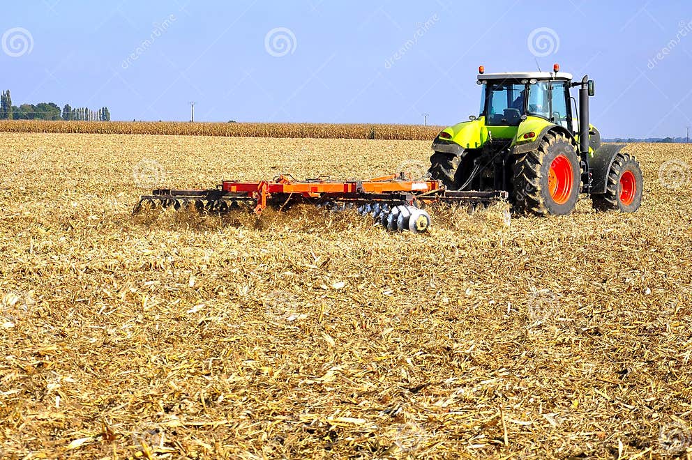 Farm work stock photo. Image of farmer, implements, agricultural - 18718494