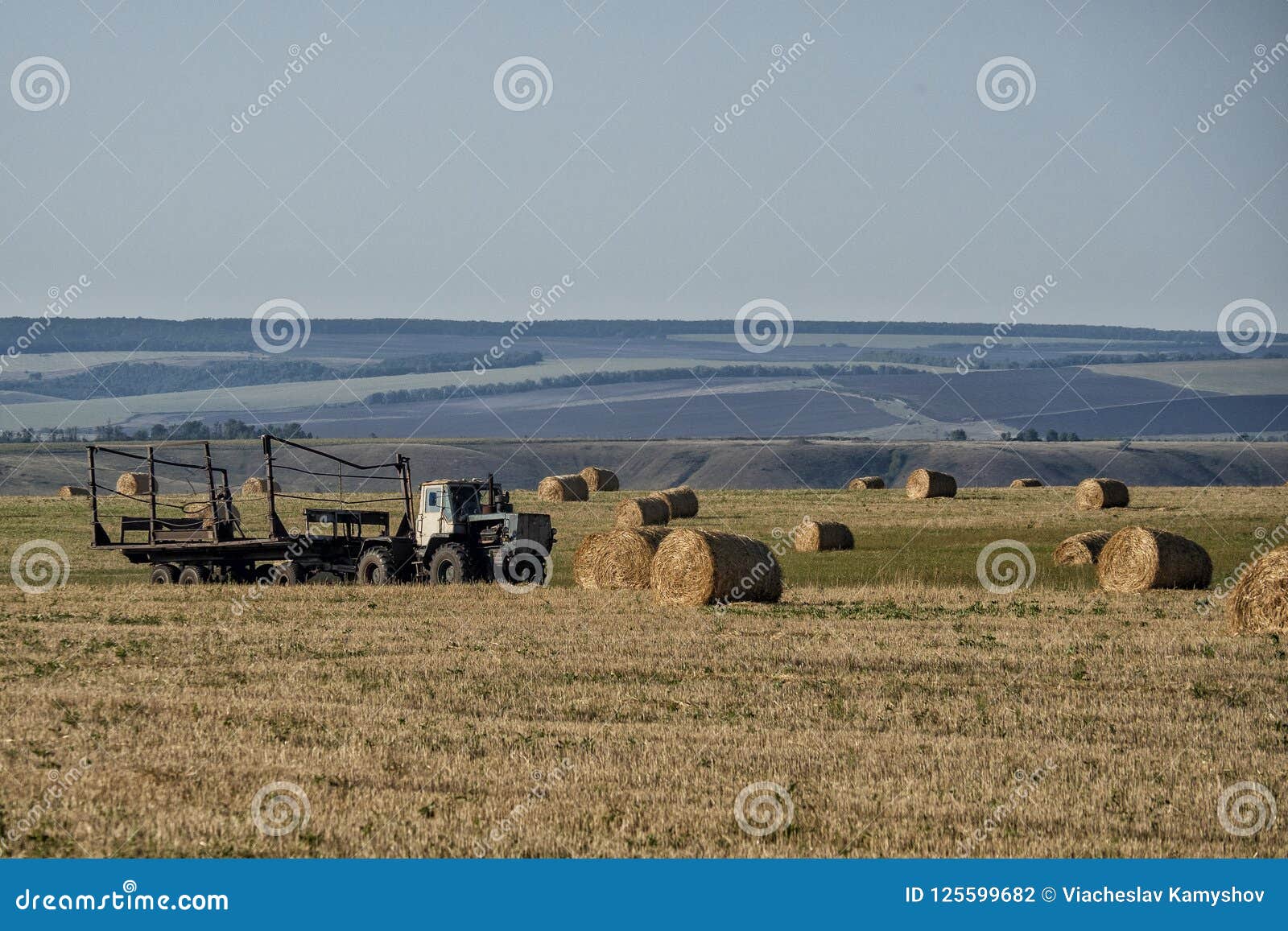Farm Work in Autumn on the Field Stock Photo - Image of cultivate ...