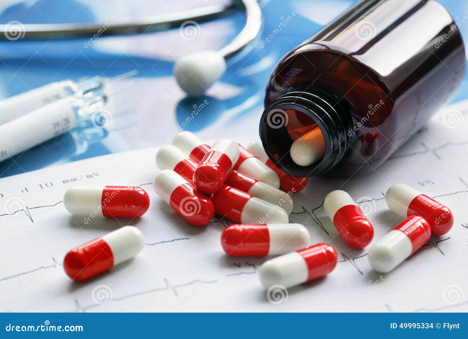 Farmaci Da Vendere Su Ricetta Medica Fotografia Stock - Immagine di ...