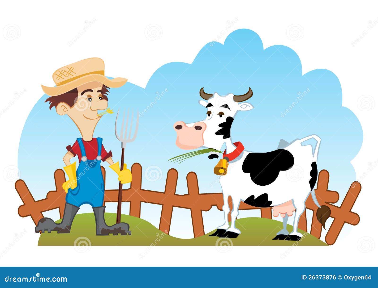 Cattle Rancher Cartoon