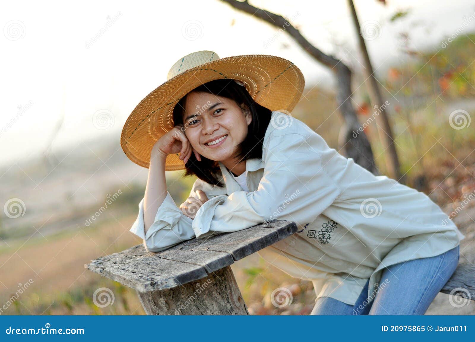 Farmer lady stock image. Image of thailand, asia, woman - 20975865