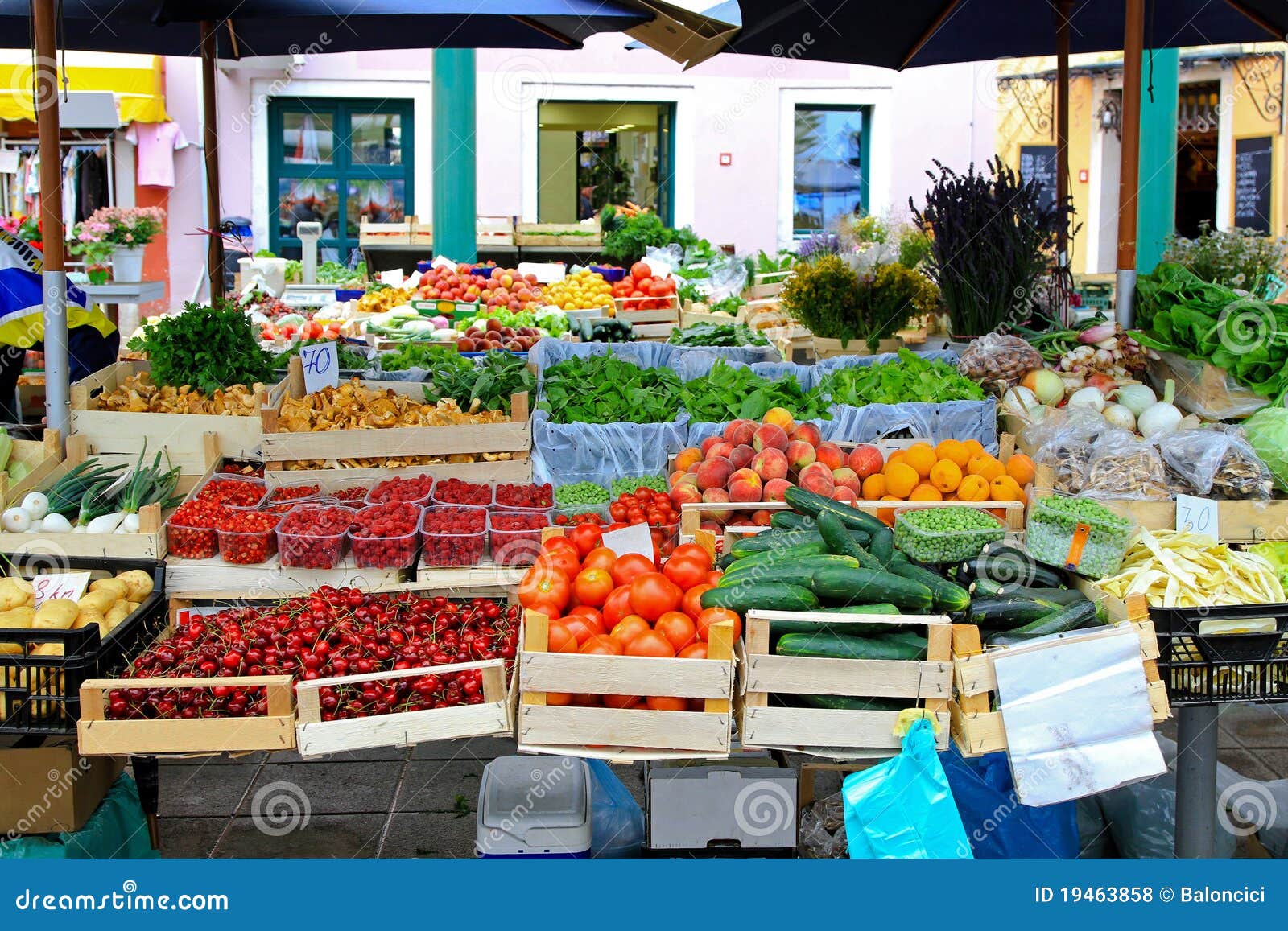 Farmer Market Royalty Free Stock Photos - Image: 19463858