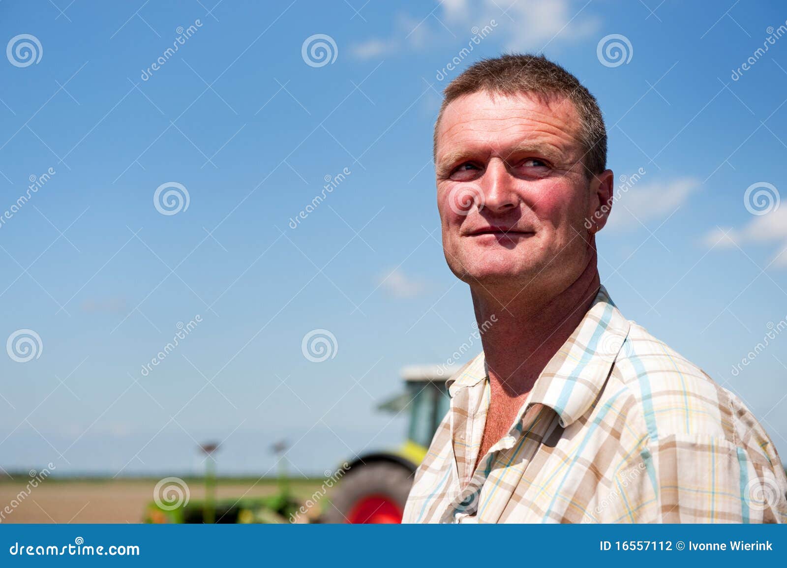 Farmer Working in the Fields Stock Photo - Image of transport, nature ...
