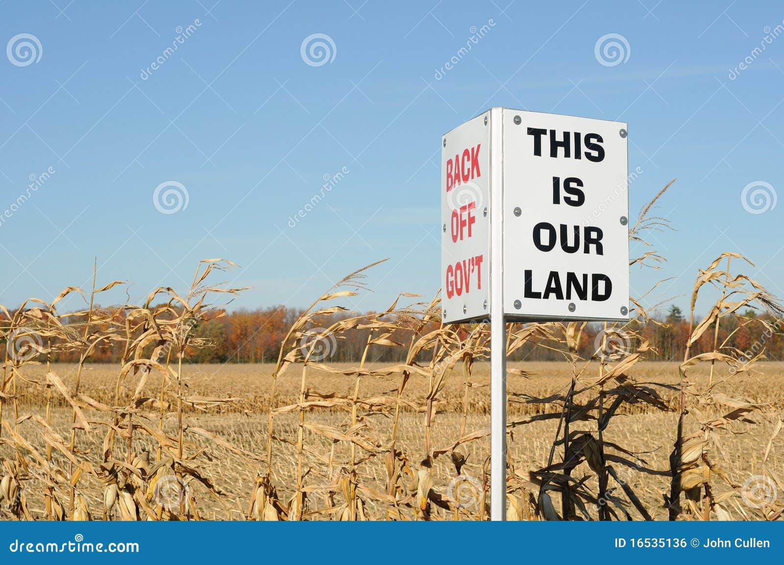 Farmers Protest Sign stock photo. Image of demand, area - 16535136