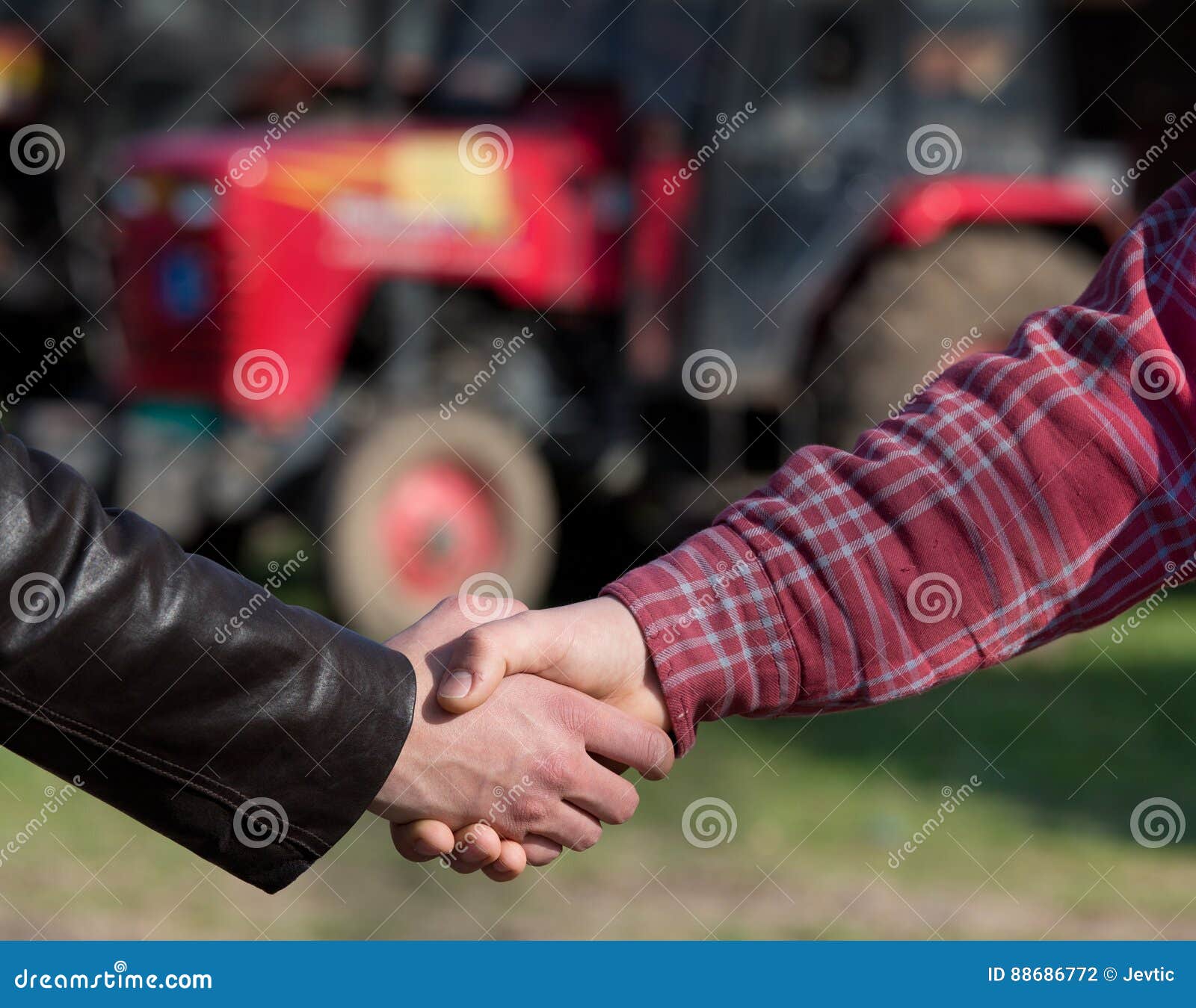 Farmers shaking hands stock photo. Image of adult, farmland - 88686772