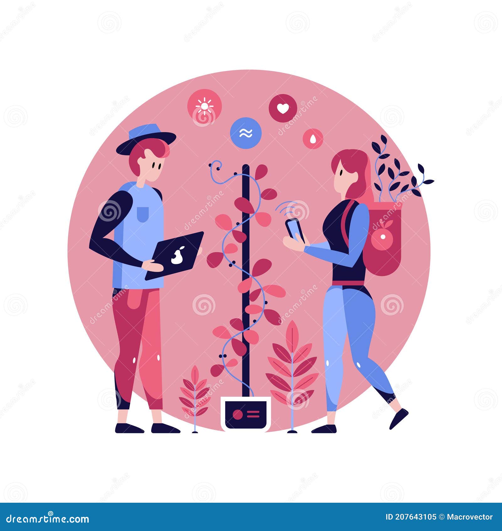 Smart Garden: A 2d Sprite Art Game With Detailed World-building Royalty ...