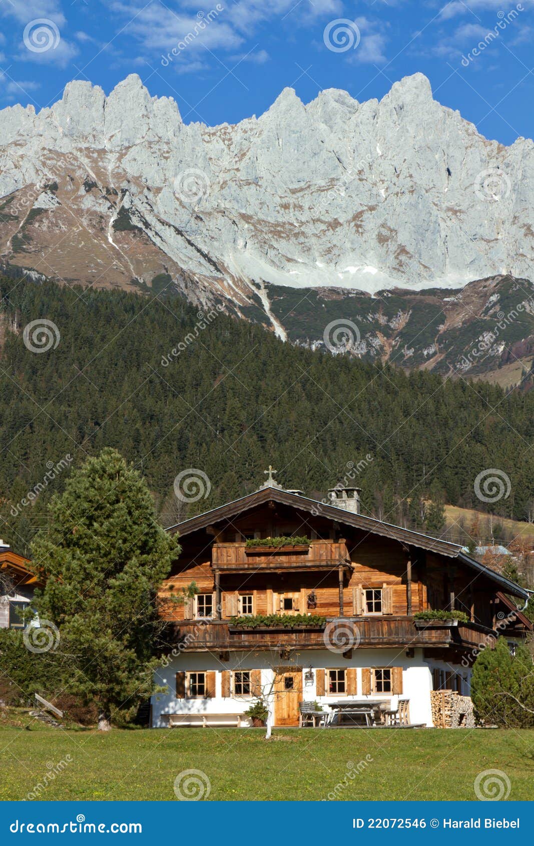Farmhouse in Austria stock photo. Image of property, rural - 22072546