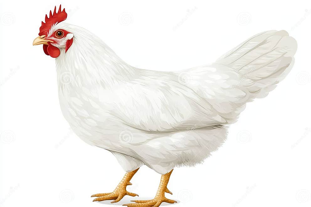 Farming of Cornish Broilers, Using Chickens As a Source of Meat. Stock ...