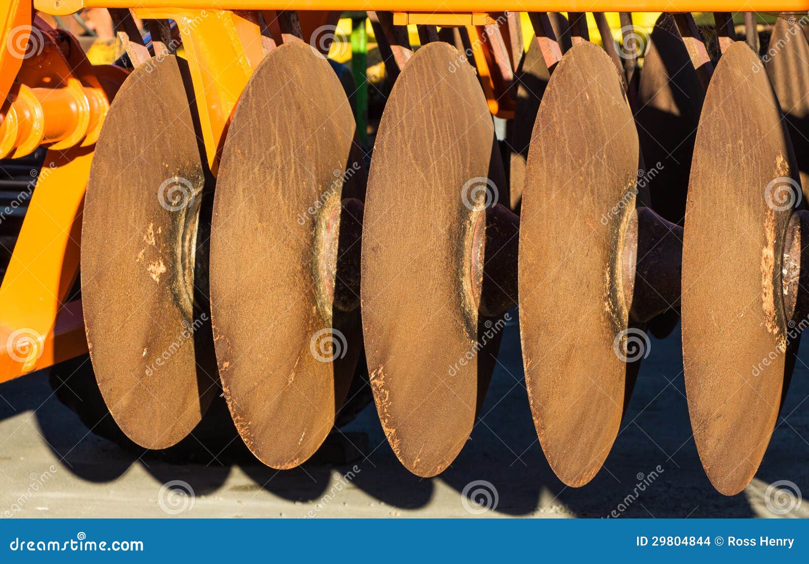 Farming Disks stock photo. Image of farming, machine - 29804844