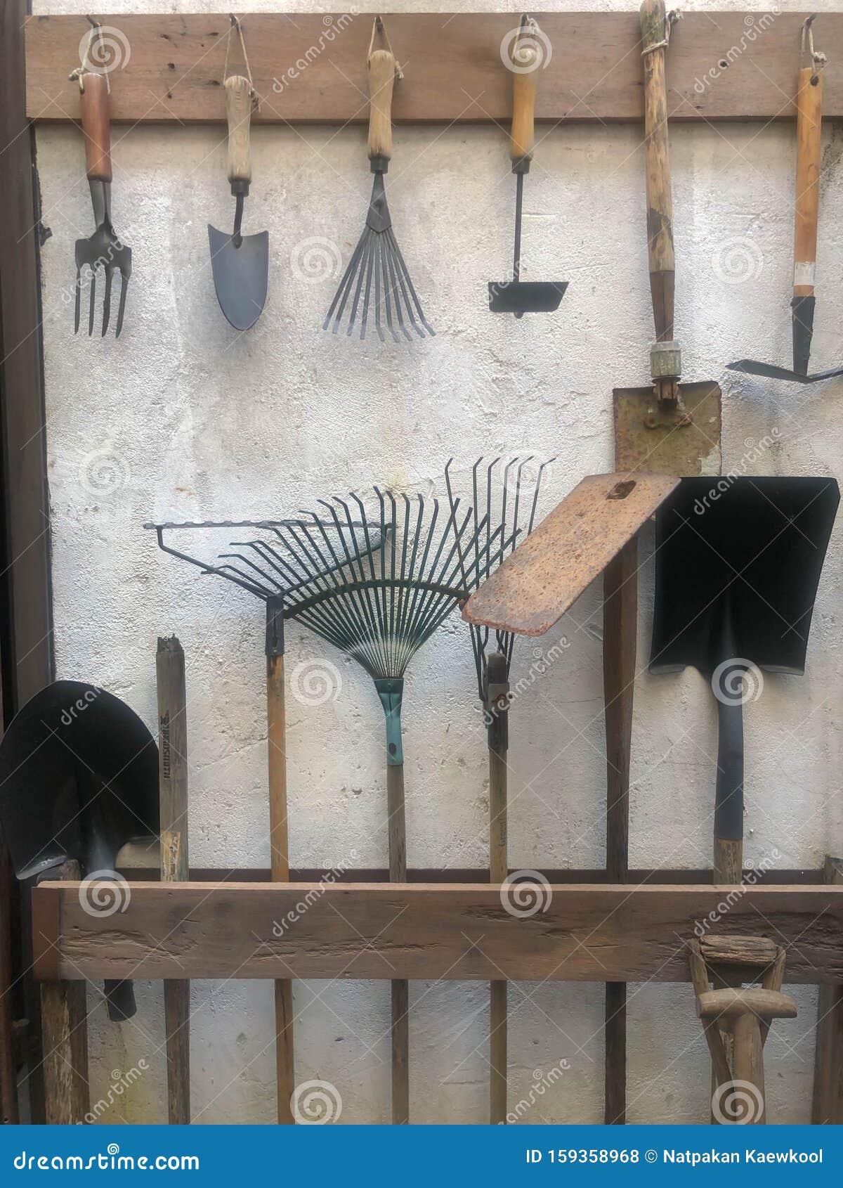 Farming Equipment for Farmers on the Farm Stock Photo - Image of ...