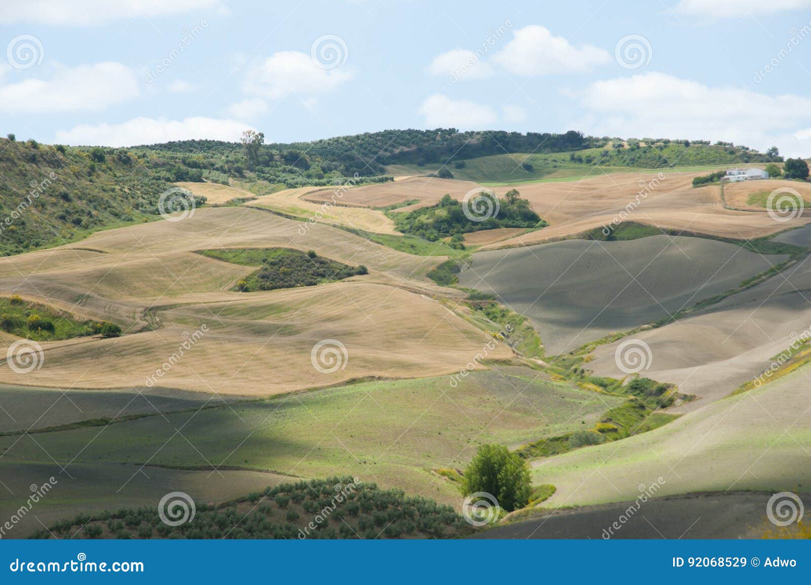 Farming Fields - Spain stock image. Image of farming - 92068529
