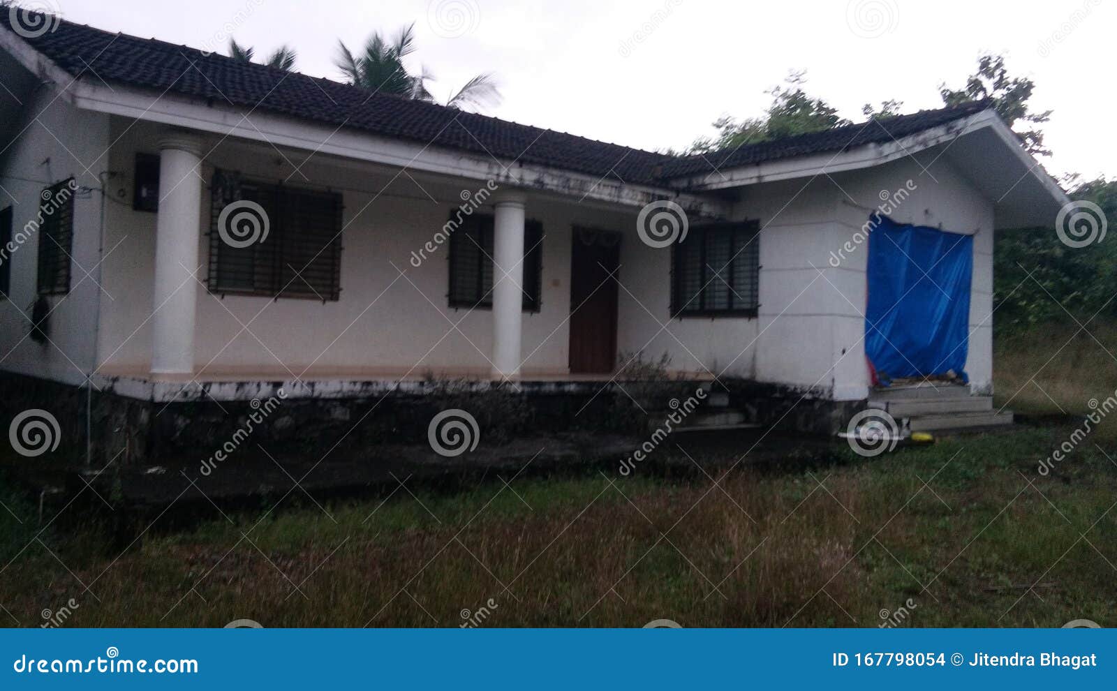 Farming hut using to store stock photo. Image of indian - 167798054