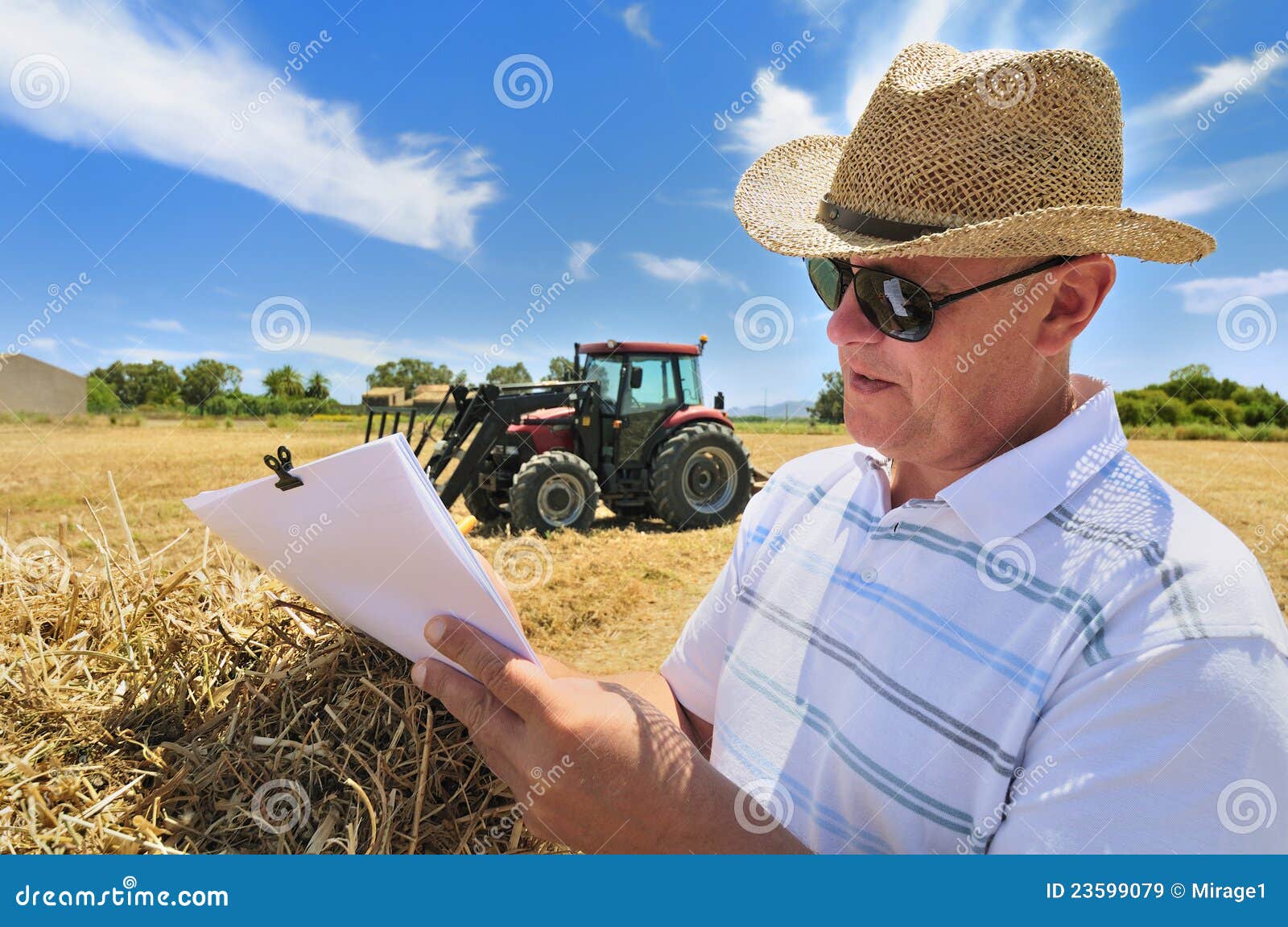 Farming Paperwork stock image. Image of outdoors, paperwork - 23599079