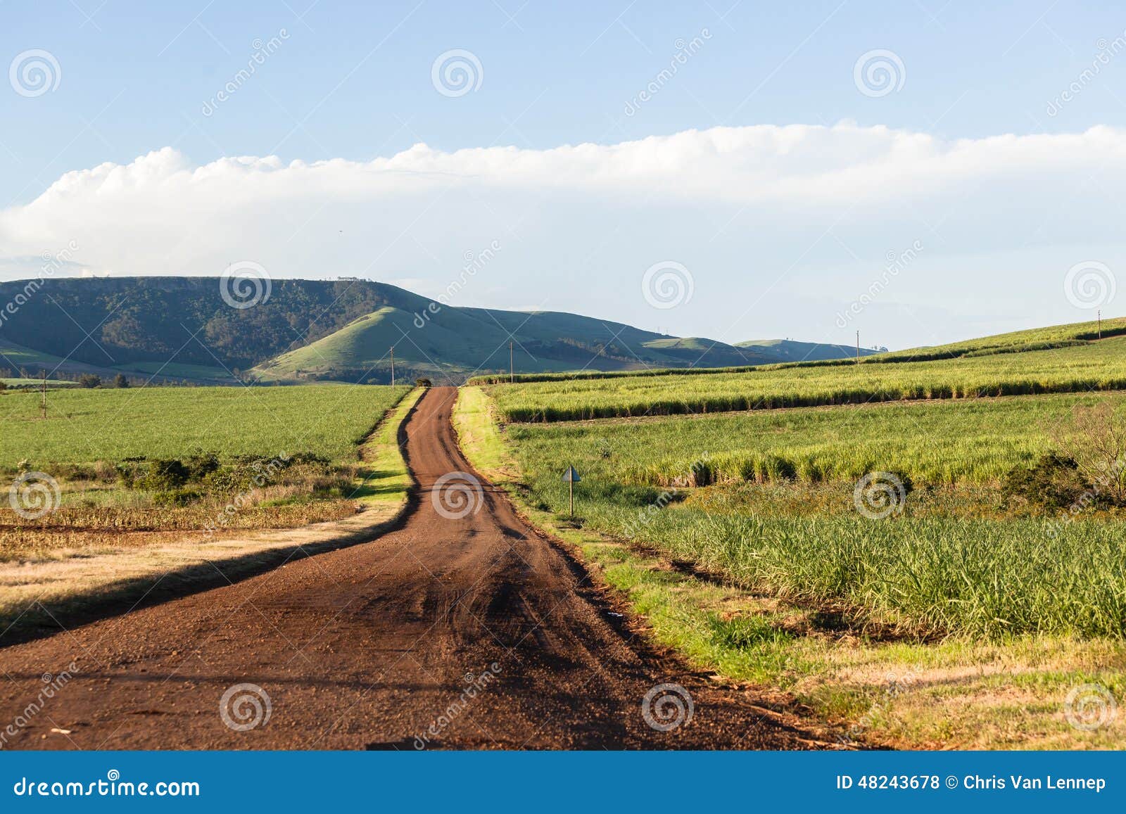 Farming Road Landscape stock photo. Image of roads, mountains - 48243678