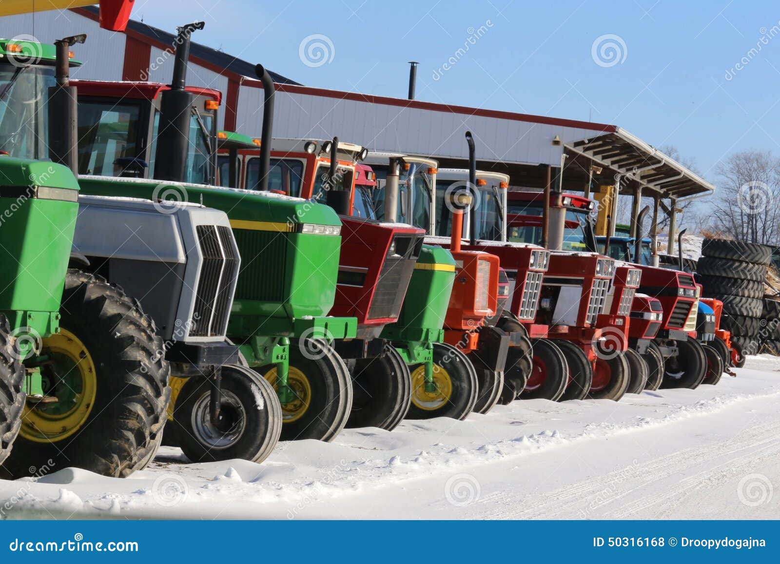 Farming tractors editorial stock photo. Image of models - 50316168