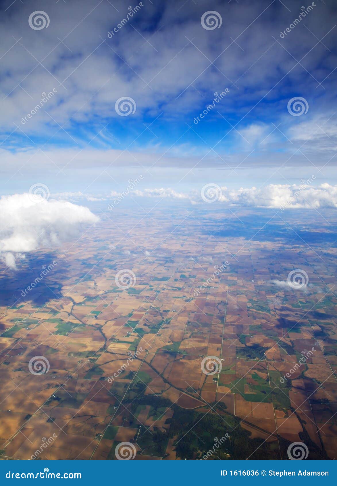 Farmland from Above stock photo. Image of corn, farmland - 1616036
