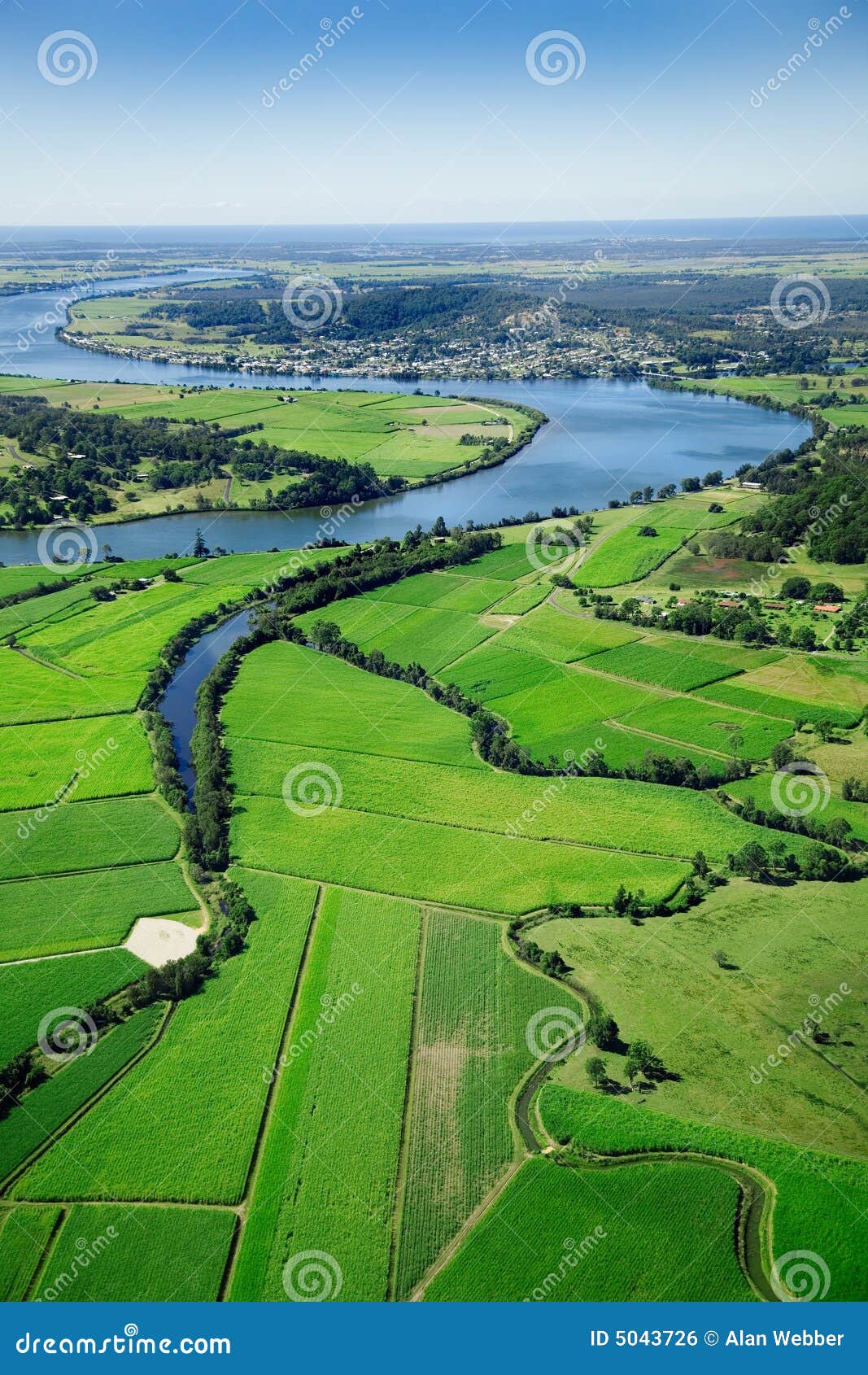 Farmland aerial landscape stock photo. Image of natural - 5043726