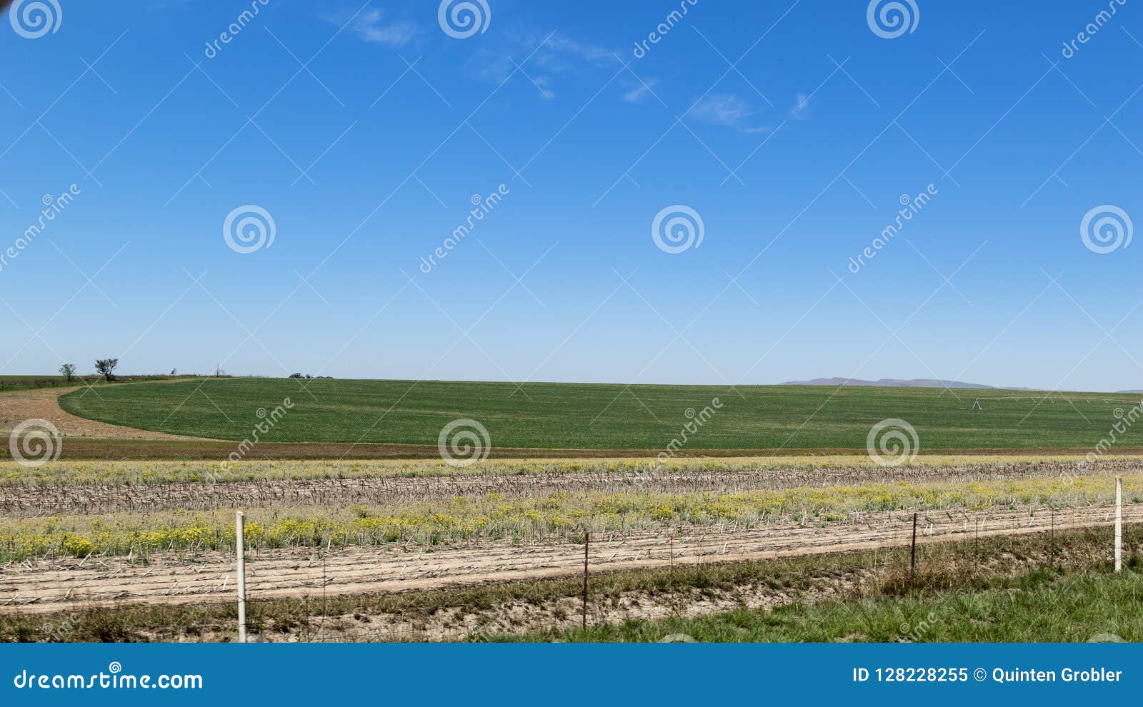 Farmscape stock image. Image of railroad, green, farm - 128228255