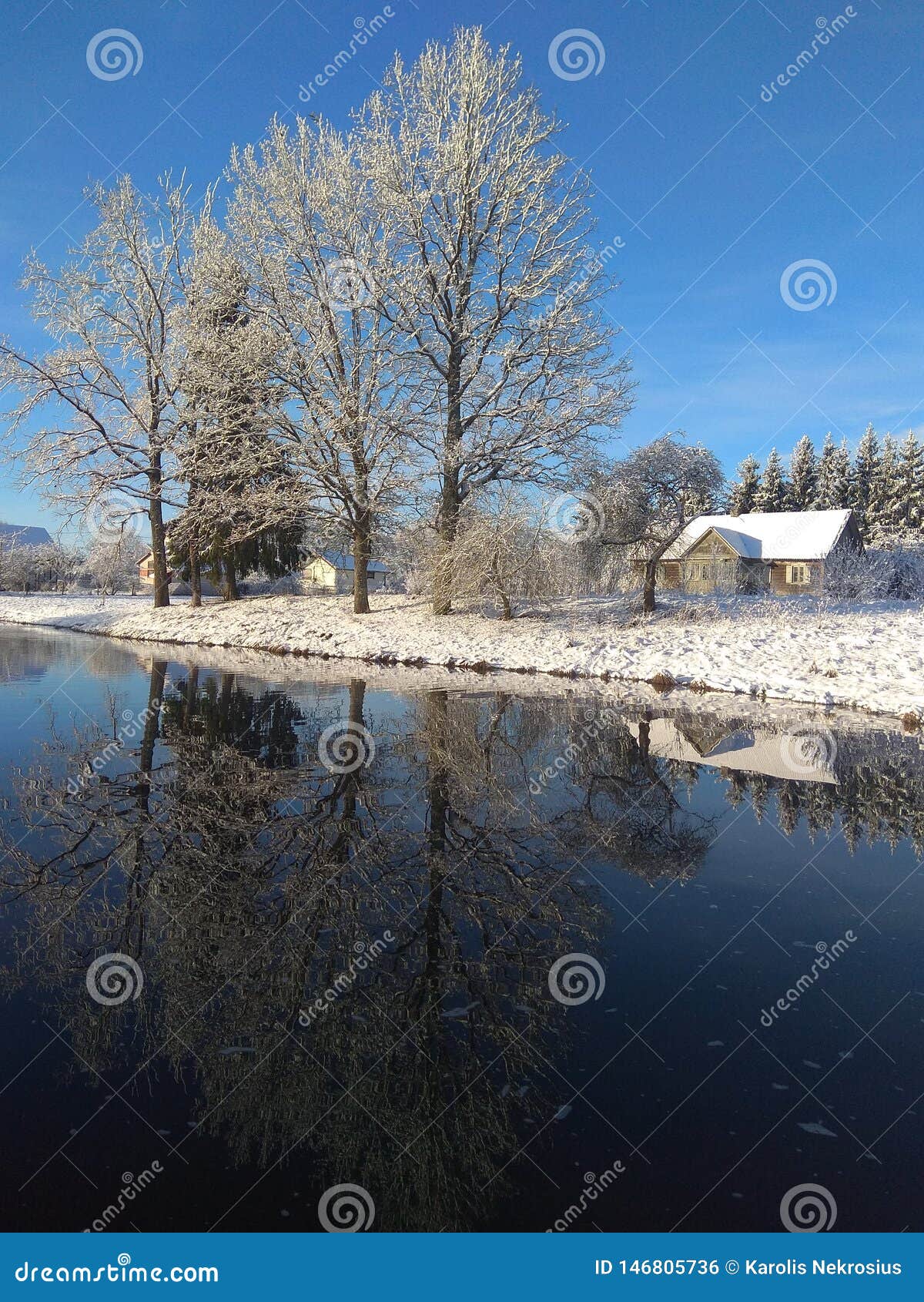 Farmstead stock photo. Image of oldhouse, lake, farmstead - 146805736