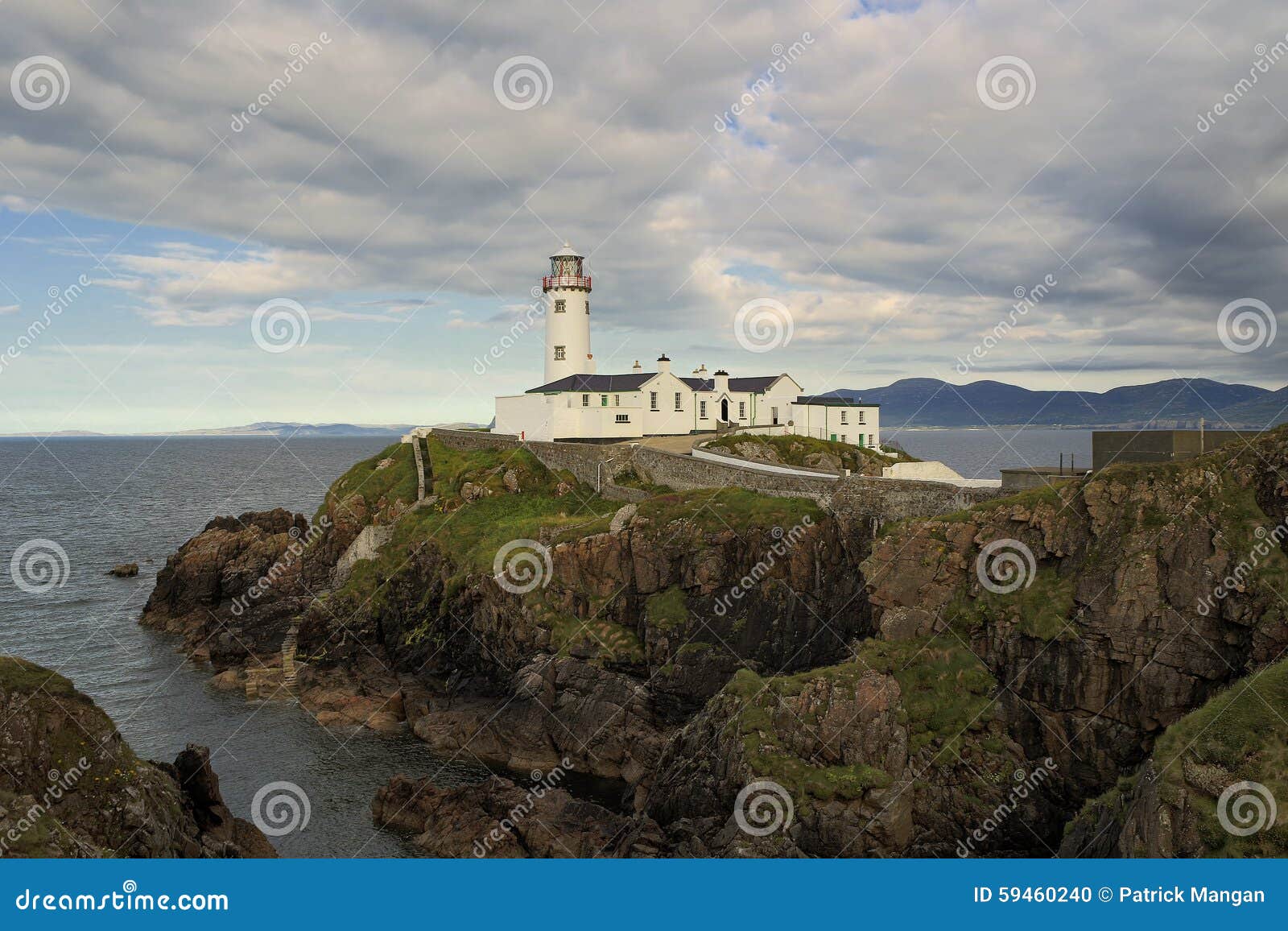 Faro Co Di Fanad Il Donegal Irlanda Fotografia Stock - Immagine di ...